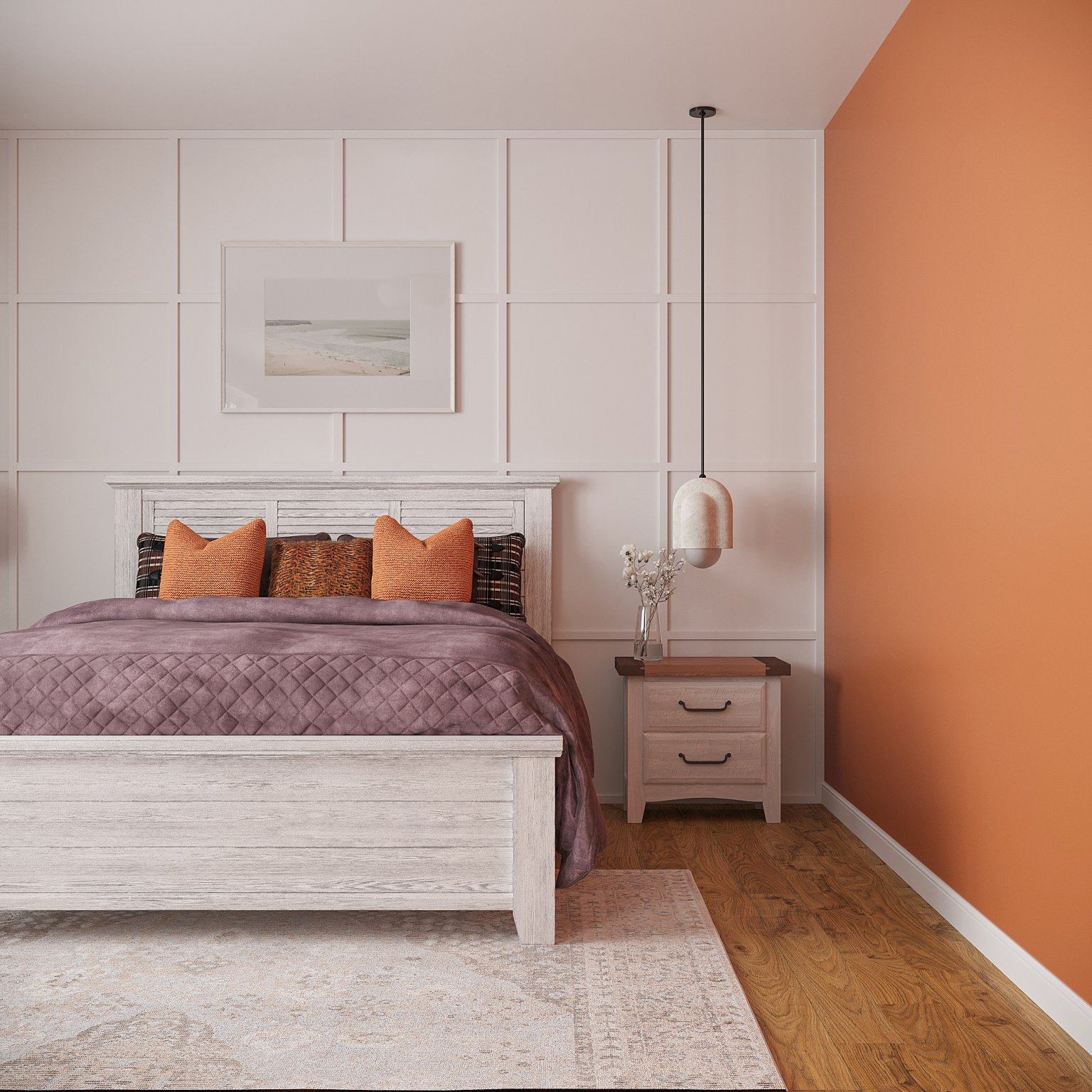 20 Two Color Combinations for Bedroom Walls to Transform Your Room ...