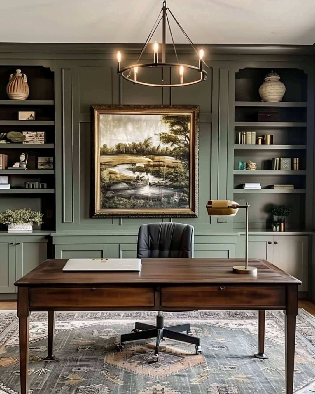 17 Paint Color Ideas For Home Office That Give Your Space a Facelift ...