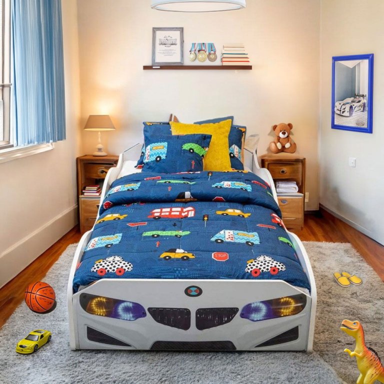18 Trendy Car-Themed Bedroom Ideas To Make Your Room Feel Like a Fun ...